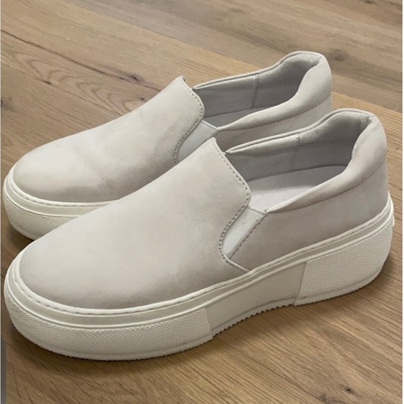 J/SLIDES | Shoes | Jslides Aileen Ivory Leather Sneakers 75 | Poshmark